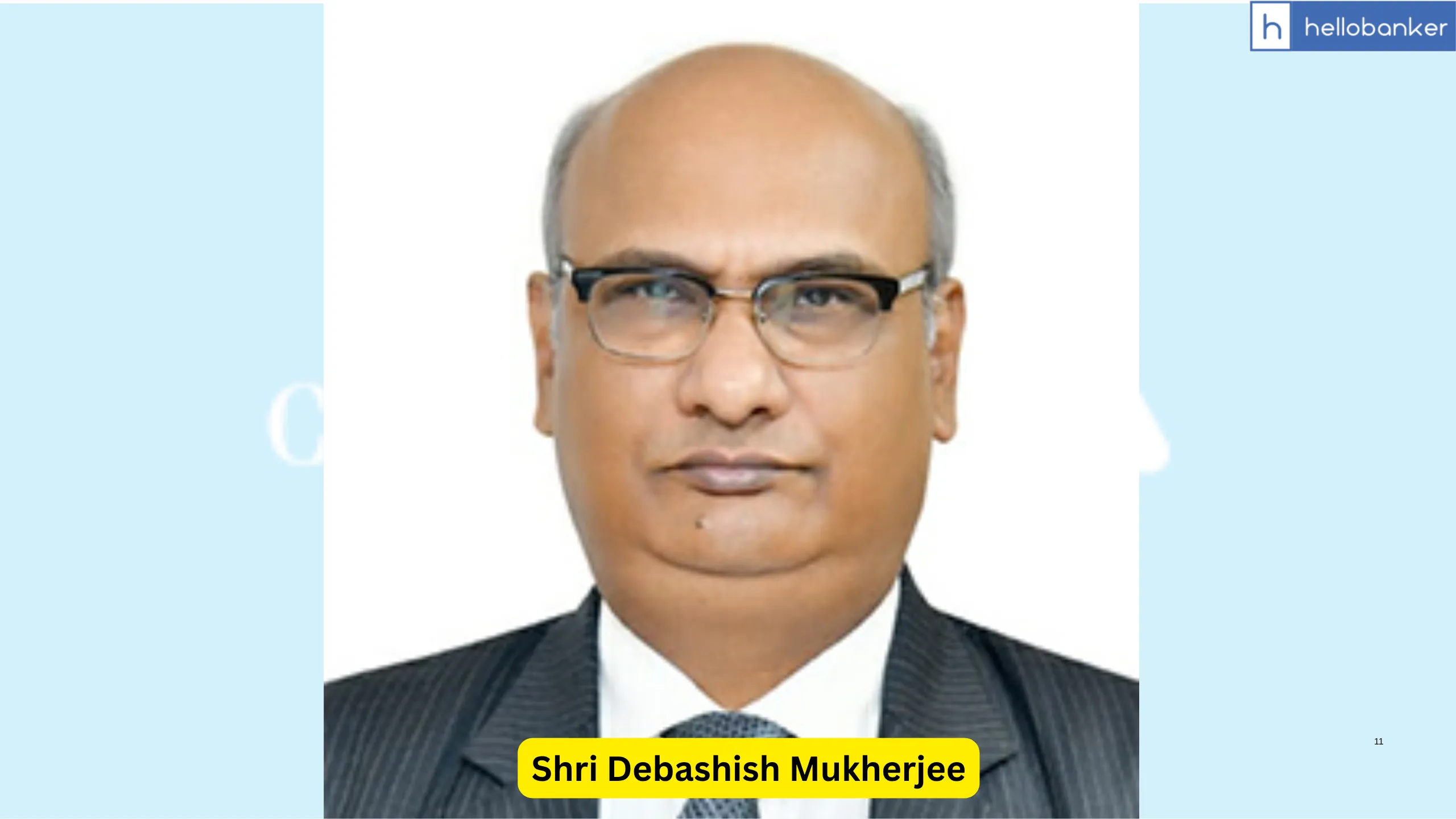 Canara Bank announces Retirement of Shri Debashish Mukherjee as ED